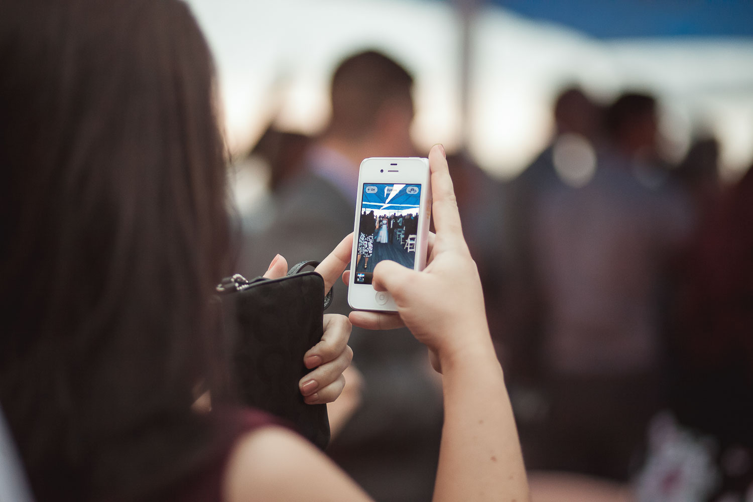 Guest With Cell Phones At Weddings, I Welcome You | Petruzzo Photography